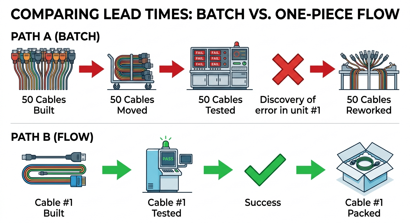 Lean Cable Assembly: The Hidden Factory & Printable Glossary
